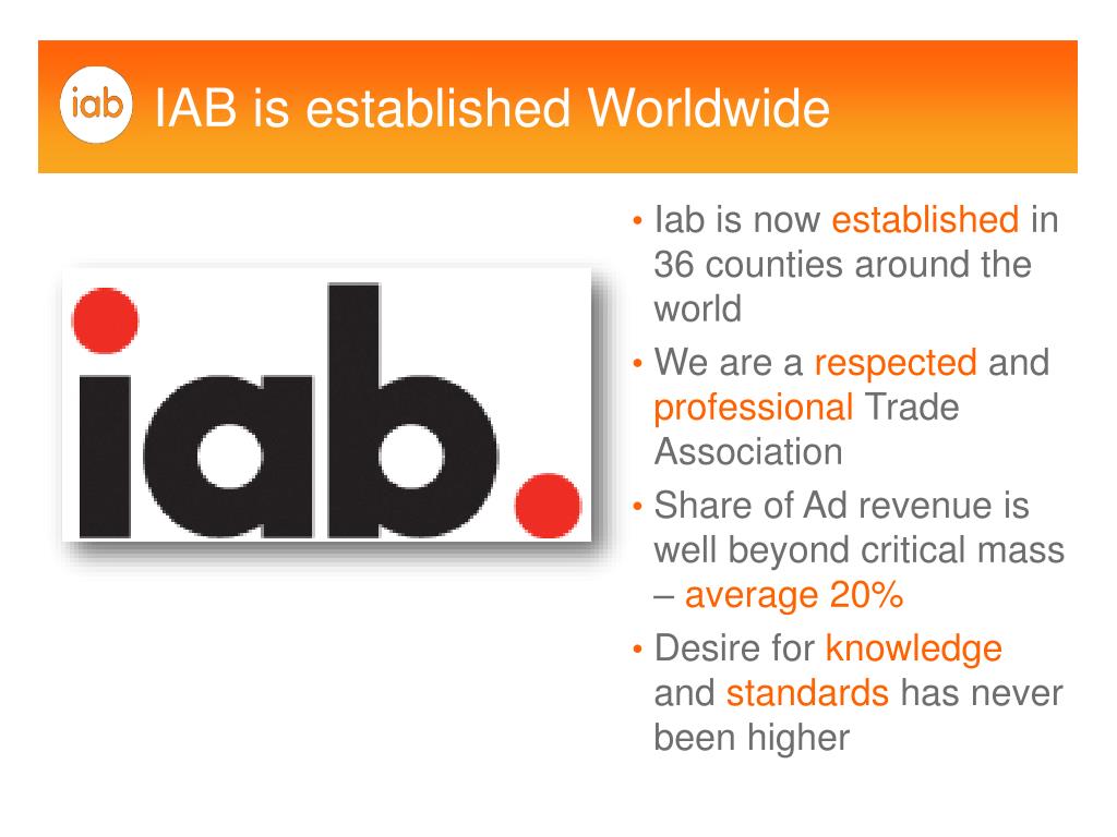 PPT - IAB Global Summit 2012 Harnessing the power of the Worldwide ...