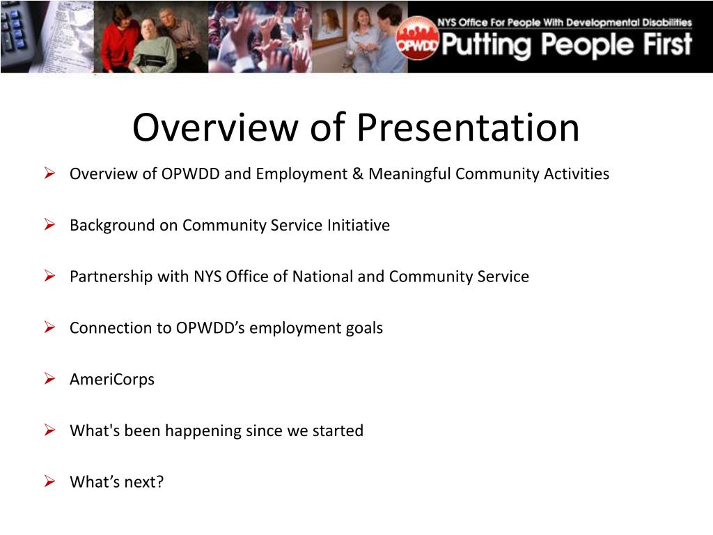 PPT - Employment & Meaningful Community Activities PowerPoint ...
