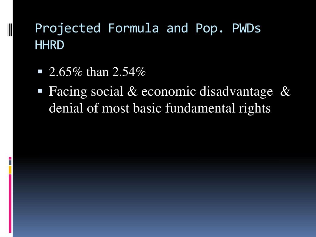 PPT - Population/Types of Disabilities, Assessment, Prevention ...