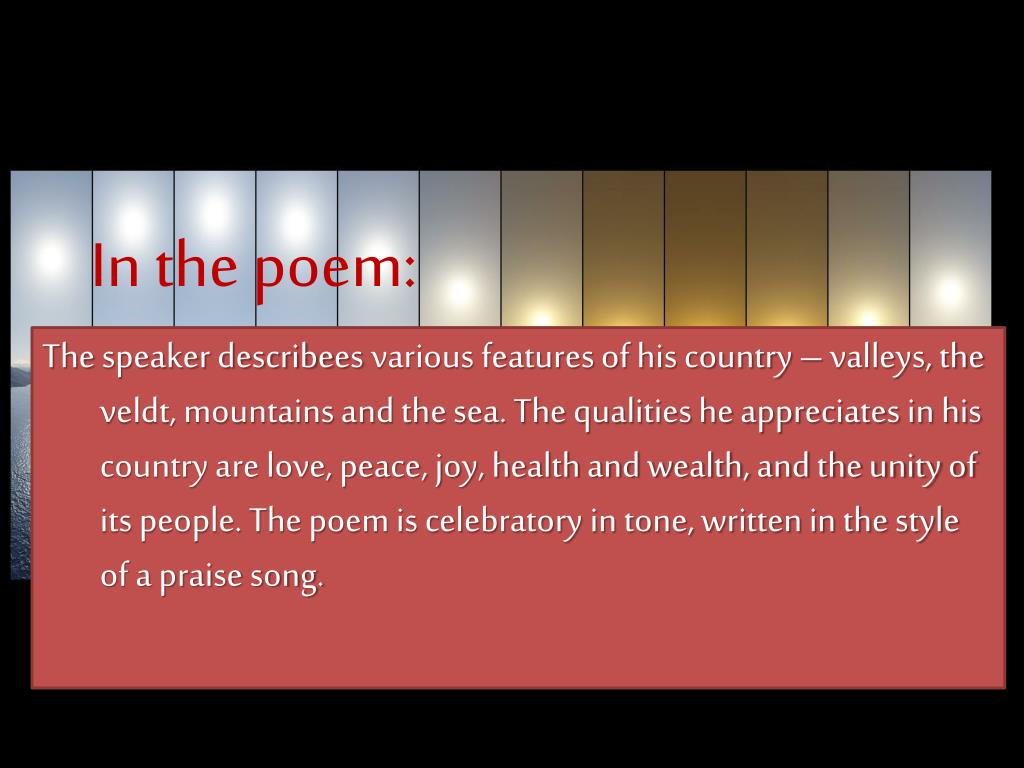 PPT - Love poem for my country PowerPoint Presentation, free download ...