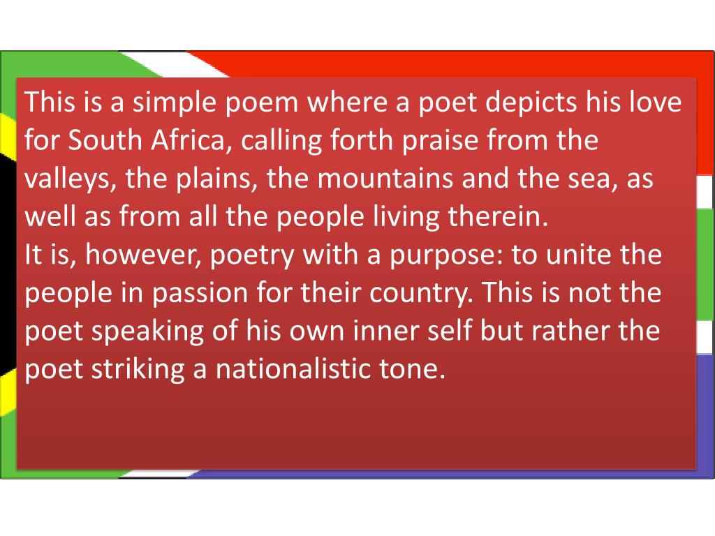 PPT - Love poem for my country PowerPoint Presentation, free download ...