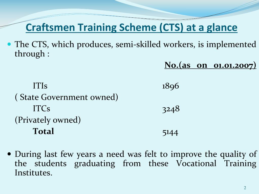 PPT - Upgradation of 1396 Government ITIs through Public Private ...