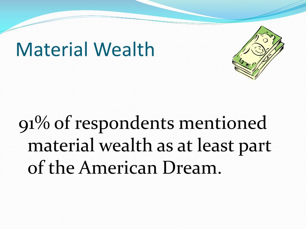 PPT - Show me the Money: How College Students Perceive the American ...