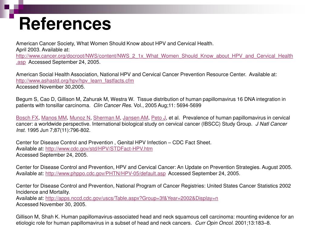 PPT - HPV and its link to Oral Cancer PowerPoint Presentation, free ...