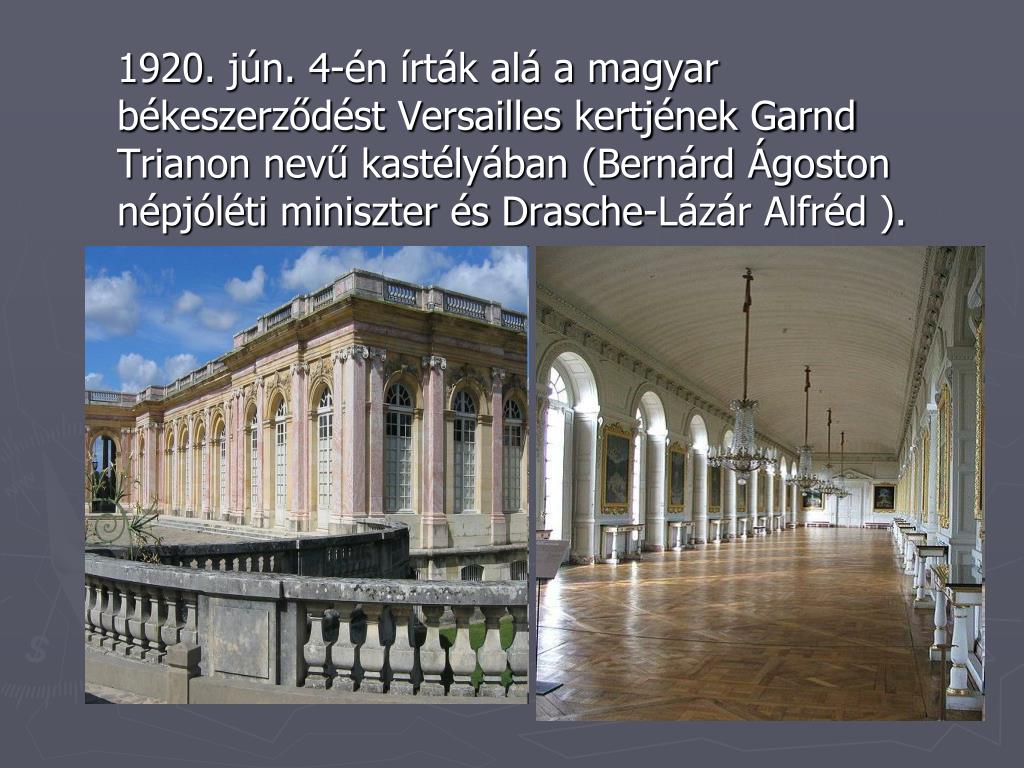 PPT - A trianoni béke és következményei PowerPoint Presentation, free ...