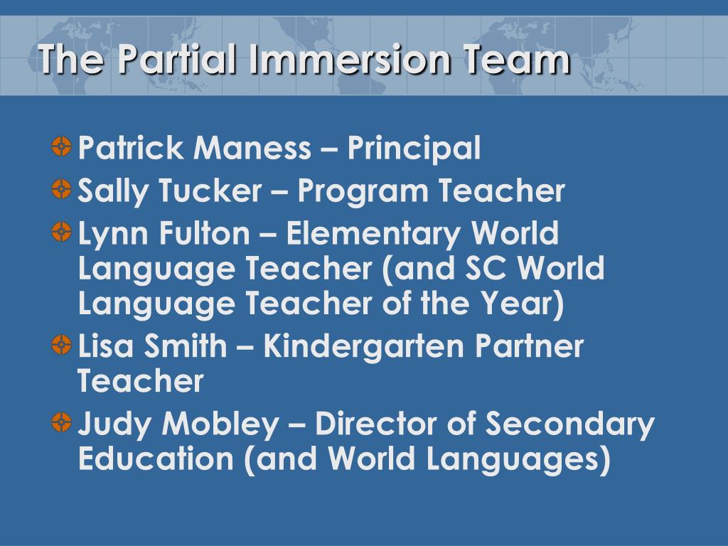 PPT - Discover the Partial Immersion Program at Richmond Drive ...