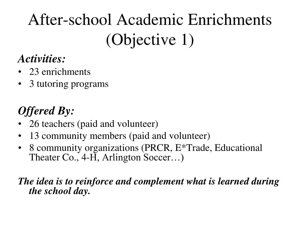 PPT - Empowering Communities: Carlin Springs School Evaluation 2007 ...