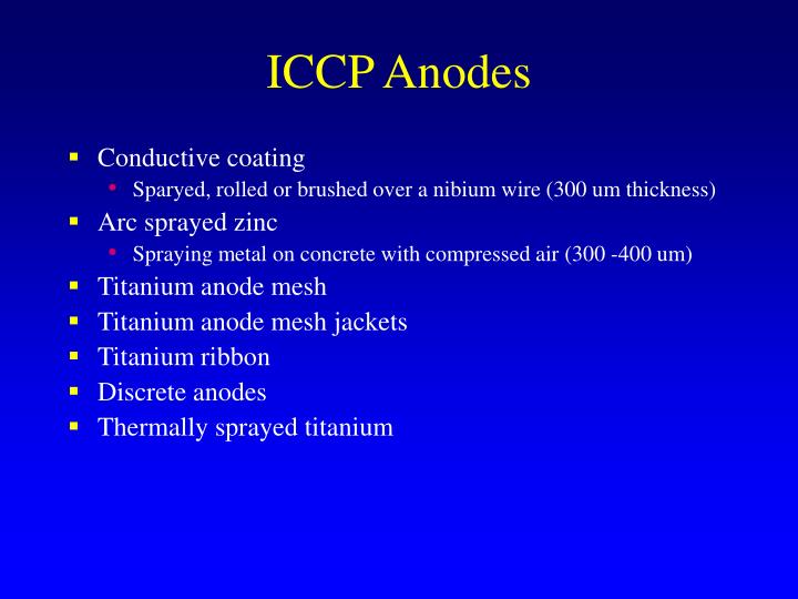 PPT - CATHODIC PROTECTION OF REINFORCED CONCRETE STRUCTURES PowerPoint ...
