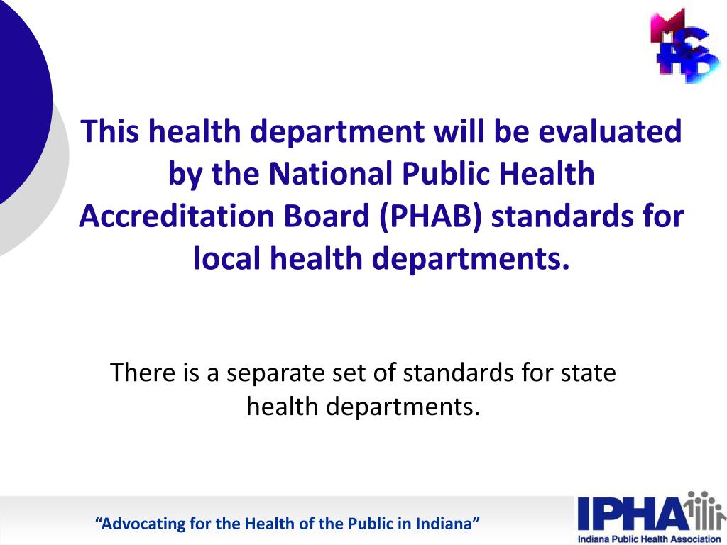 PPT - National Voluntary Accreditation for Local Health Departments ...