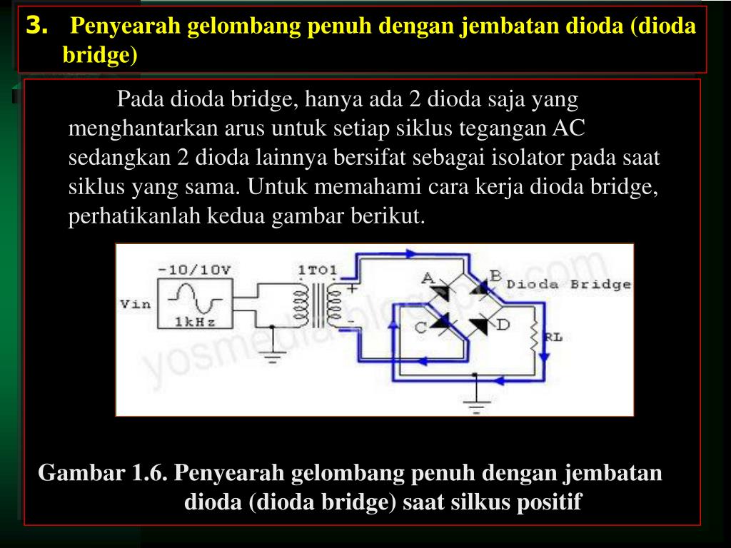 PPT - FULL-WAVE RECTIFIER (penyearah gelombang penuh) PowerPoint ...
