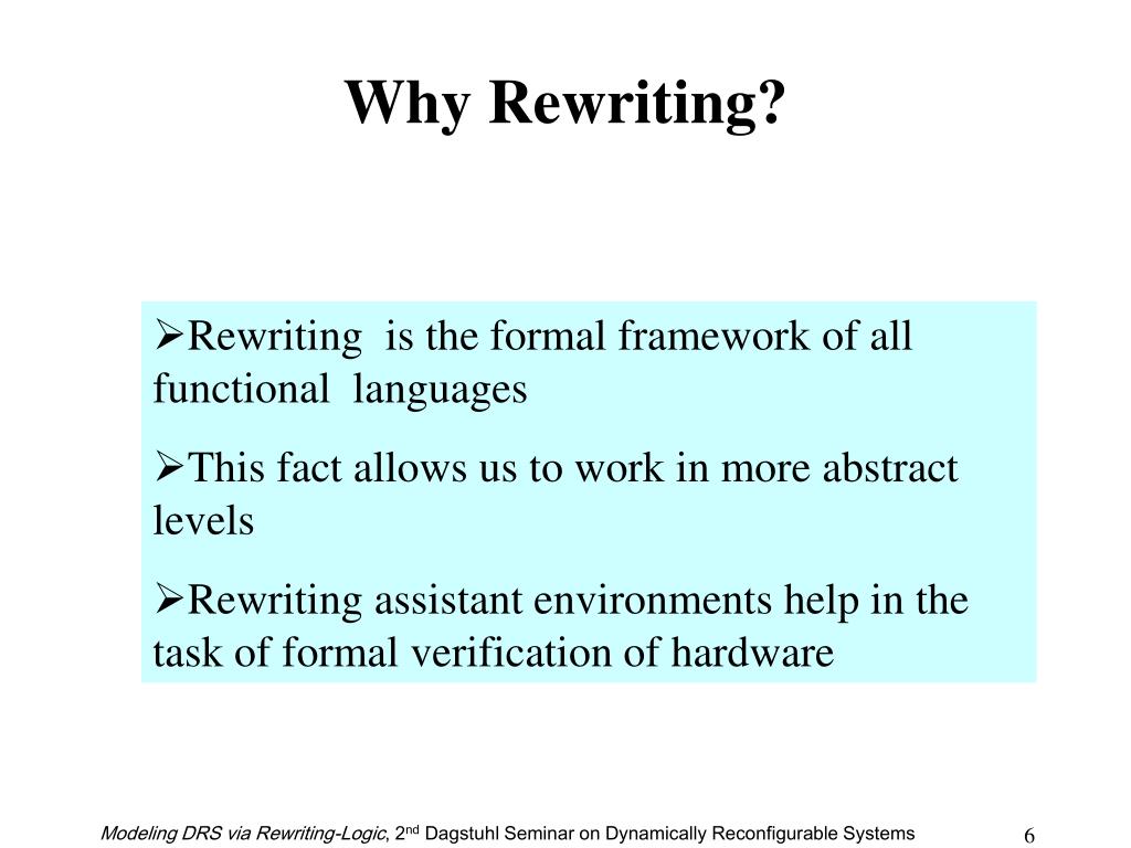 Ppt Modeling Dynamically Reconfigurable Systems Via Rewriting Logic Modeling And Simulation 6703