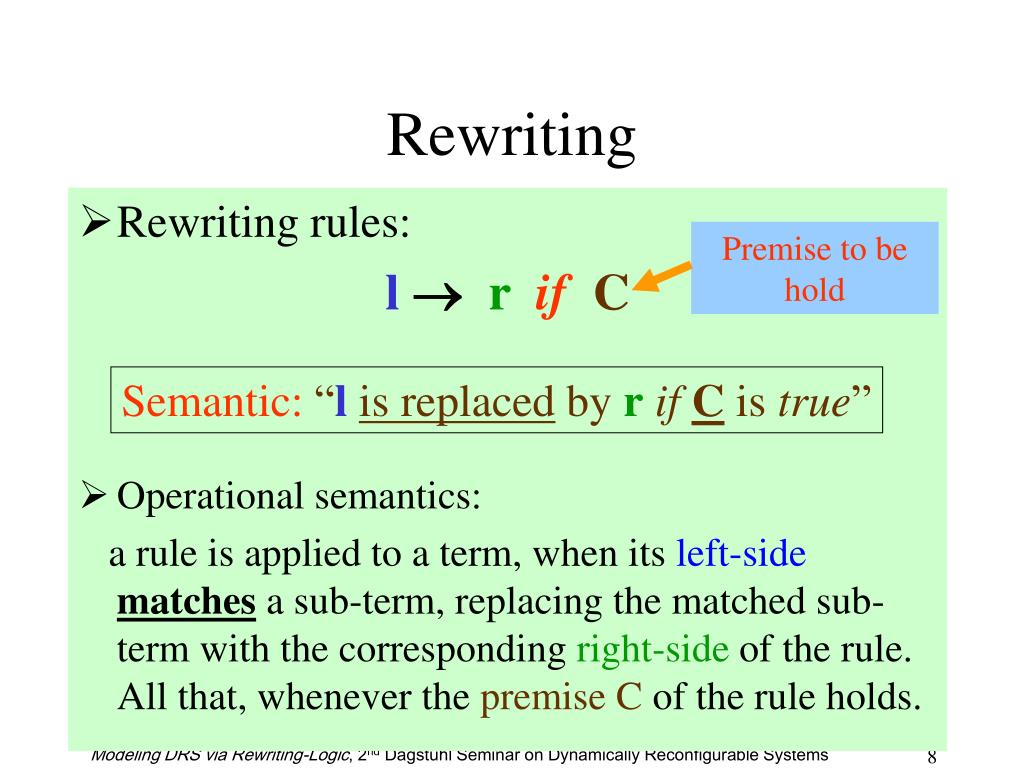 Ppt Modeling Dynamically Reconfigurable Systems Via Rewriting Logic Modeling And Simulation