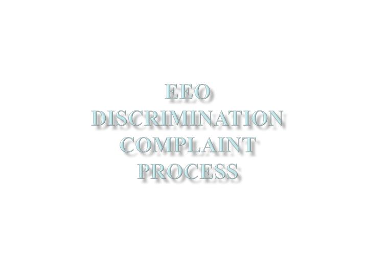 PPT - EQUAL EMPLOYMENT OPPORTUNITY (EEO) POLICIES AND PROCEDURES ...