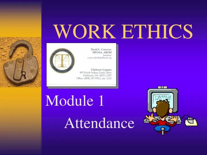 PPT - WORK ETHICS PowerPoint Presentation, free download - ID:1801793