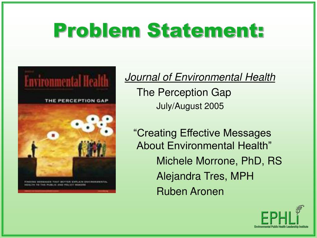 PPT - A Plan to Articulate and Market the Value of the Environmental ...