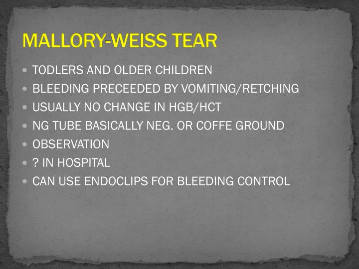 PPT - GASTROINTESTINAL BLEEDING IN PEDIATRICS PowerPoint Presentation ...