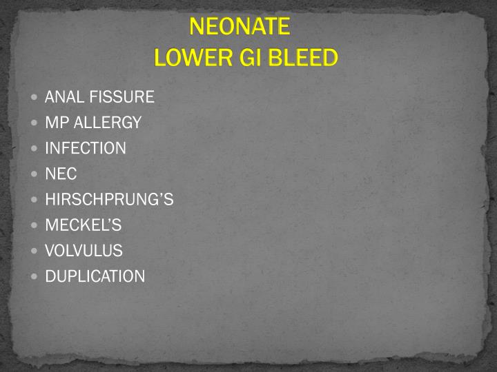 PPT - GASTROINTESTINAL BLEEDING IN PEDIATRICS PowerPoint Presentation ...