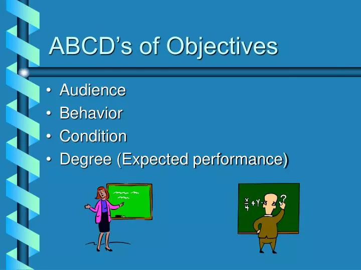 PPT - ABCD’s of Objectives PowerPoint Presentation, free download - ID ...