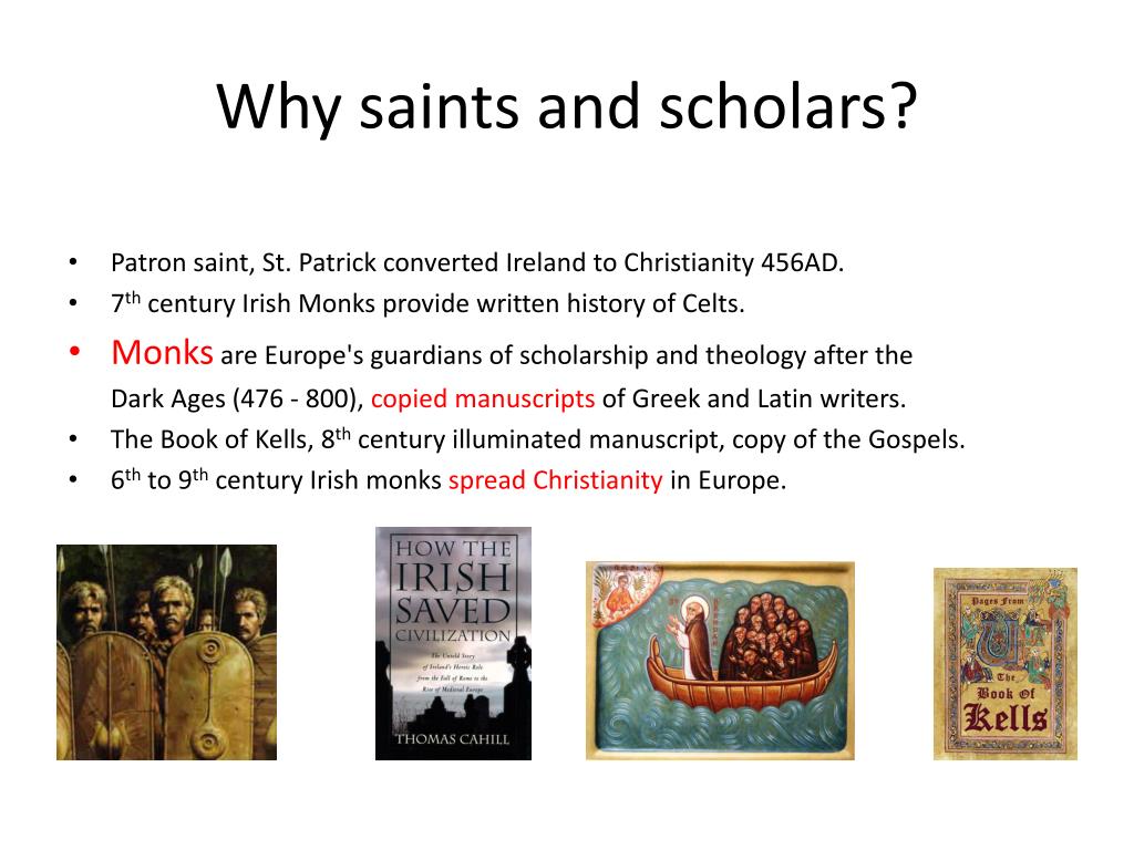 PPT - Ireland, the Land of Saints and Scholars. PowerPoint Presentation ...