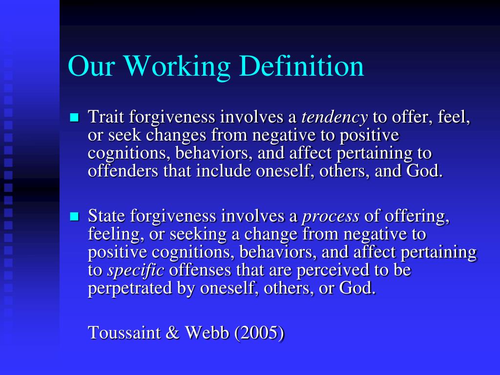 PPT - Forgiveness in Mind, Body, and Spirit: Healing Emotional Wounds ...