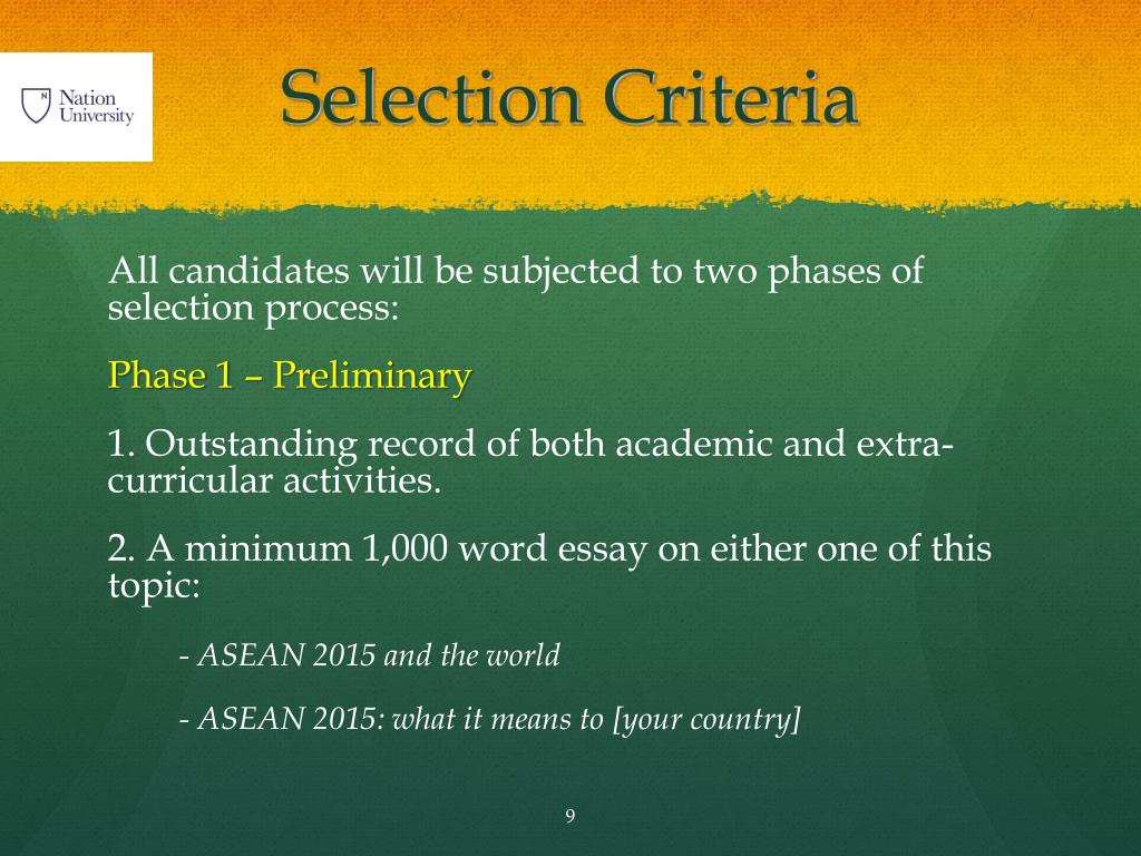 PPT - ASEAN YOUNG LEADERS FELLOWSHIP PowerPoint Presentation, free ...