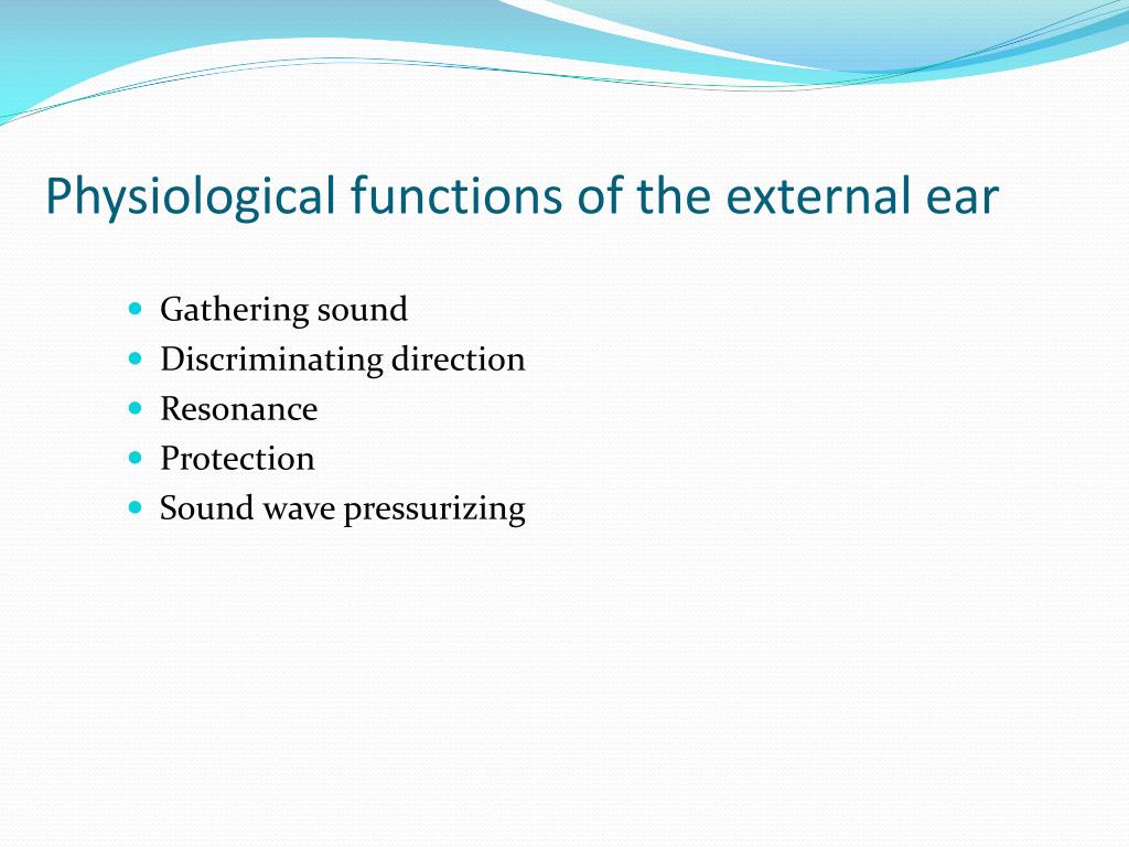 PPT - Clinical anatomy & physiology of the ear PowerPoint Presentation ...