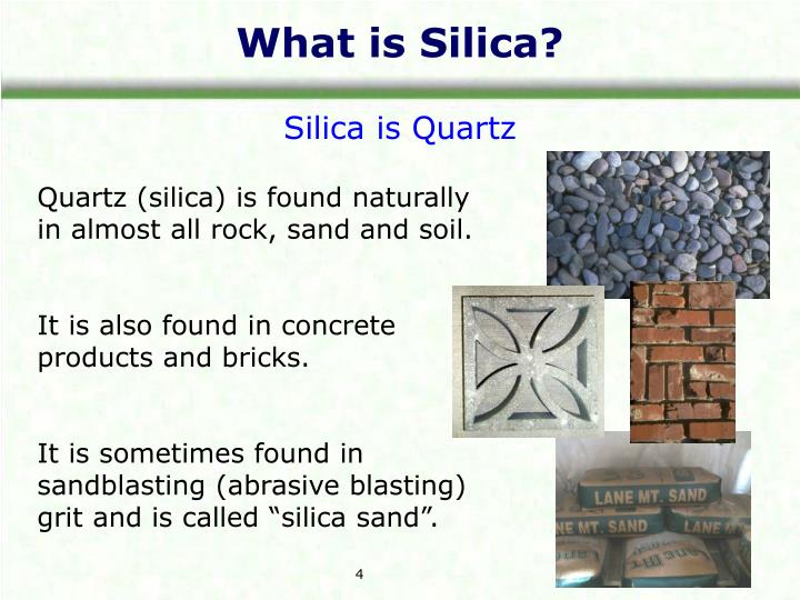 PPT - Silica Awareness PowerPoint Presentation - ID:1803396