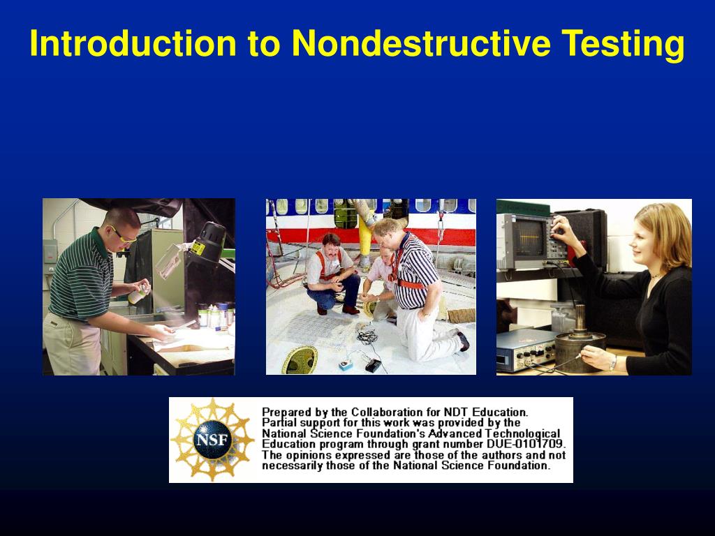 PPT - Introduction to Nondestructive Testing PowerPoint Presentation ... PPT - Introduction to Nondestructive Testing PowerPoint Presentation ...