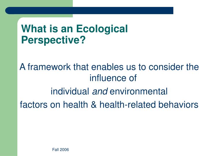 PPT - Social Ecological Models PowerPoint Presentation - ID:1804167