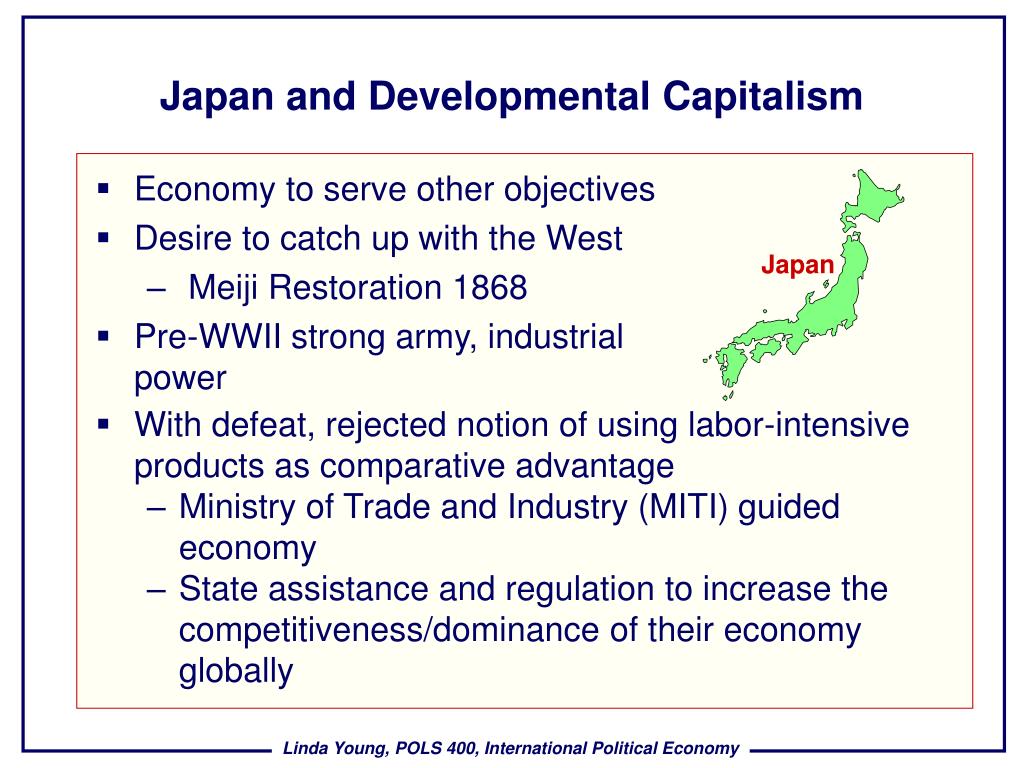 PPT - Systems of Political Economy: Comparing the US, Japan and Germany ...