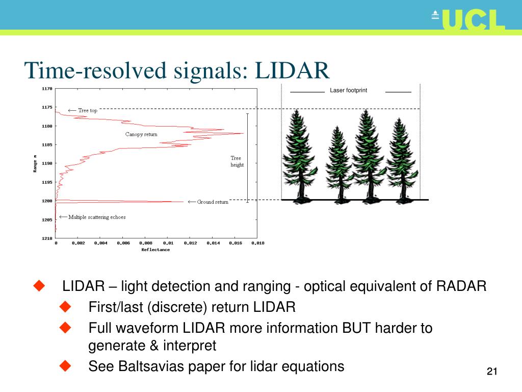 PPT - Dr. Mathias (Mat) Disney UCL Geography Office: 113, Pearson ...