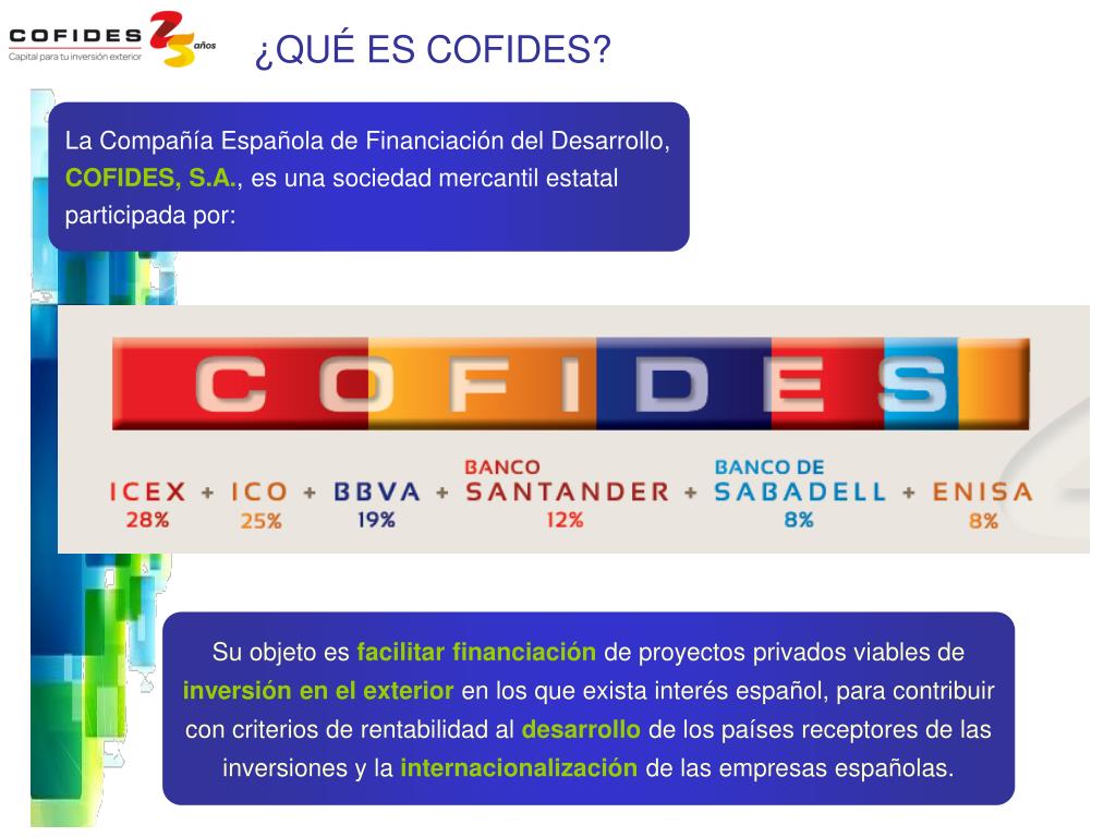 PPT - COFIDES Capital para tu inversión exterior PowerPoint ...