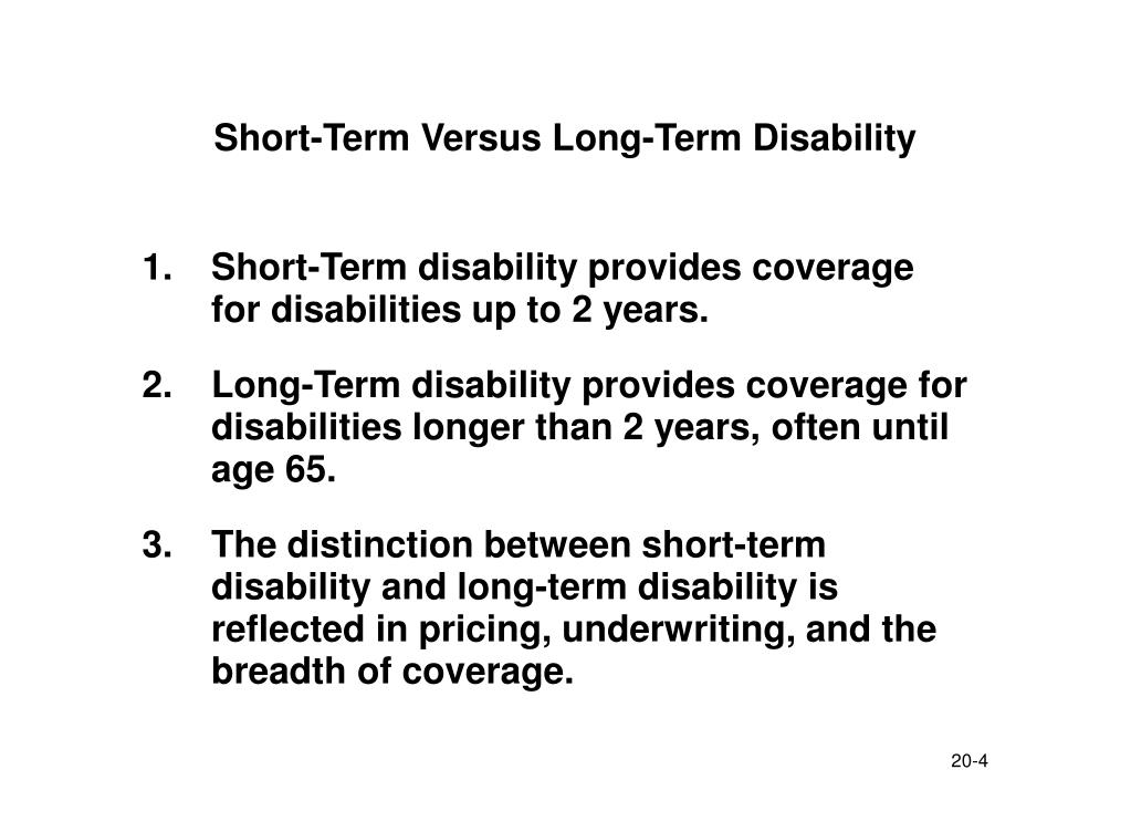 PPT - General Nature of Disability Income Insurance PowerPoint ...