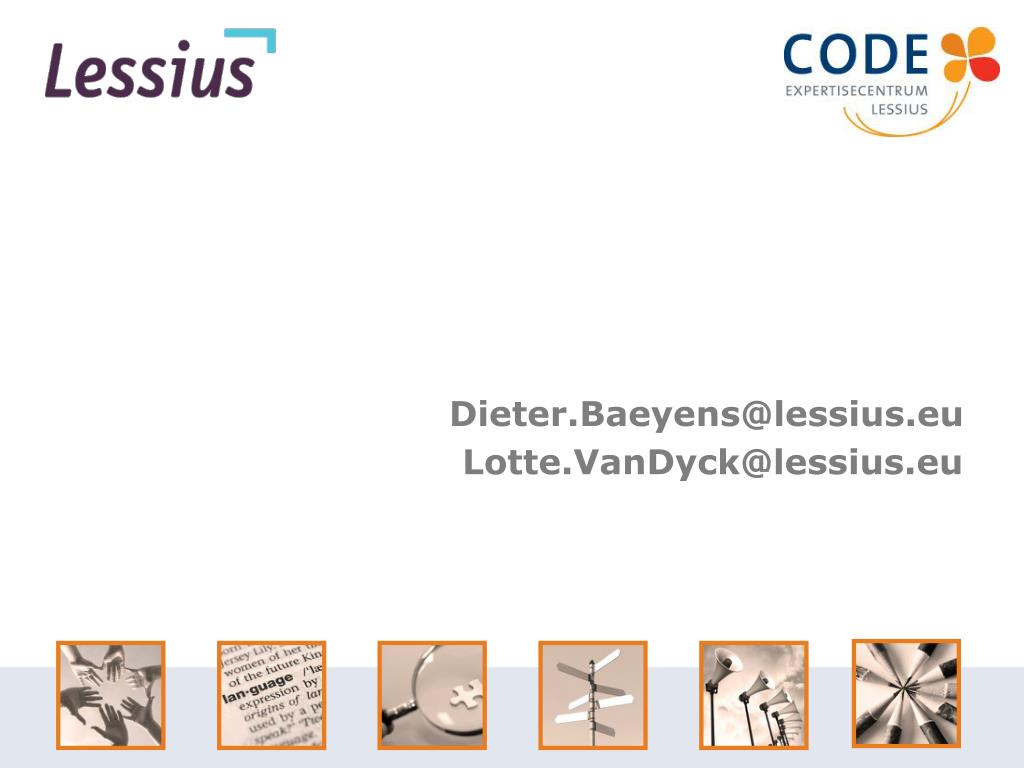 PPT - Dieter Baeyens & Lotte Van Dyck PowerPoint Presentation, free ...