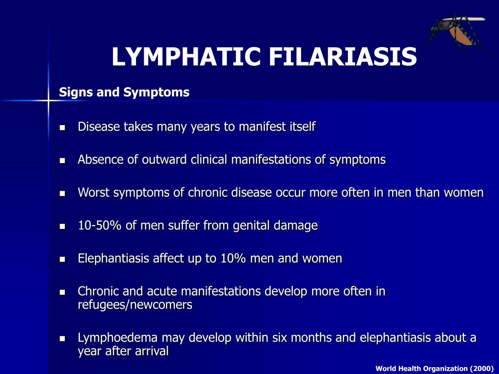 PPT - LYMPHATIC FILARIASIS A MAJOR PUBLIC HEALTH CHALLENGE IN THE 21ST ...