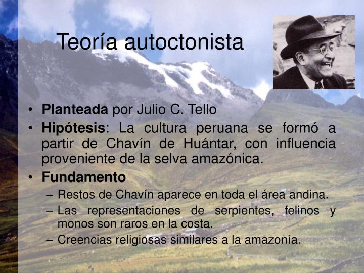 PPT - Tema 1. Teorías del origen de la cultura andina PowerPoint ...