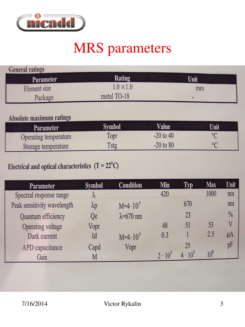 PPT - MRS, TEST STAND, EXTRUDER NEWS Victor Rykalin PowerPoint ...