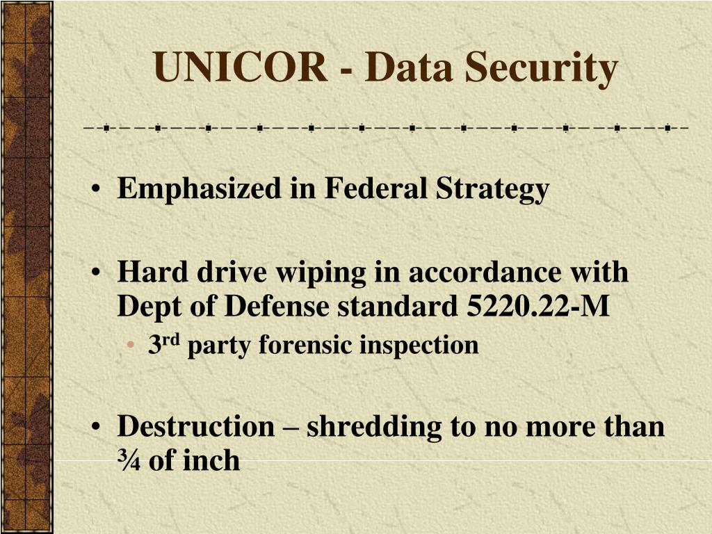 PPT - UNICOR Federal Prison Industries, Inc. PowerPoint Presentation ...