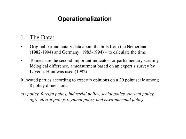 PPT - Operationalization PowerPoint Presentation, free download - ID ...