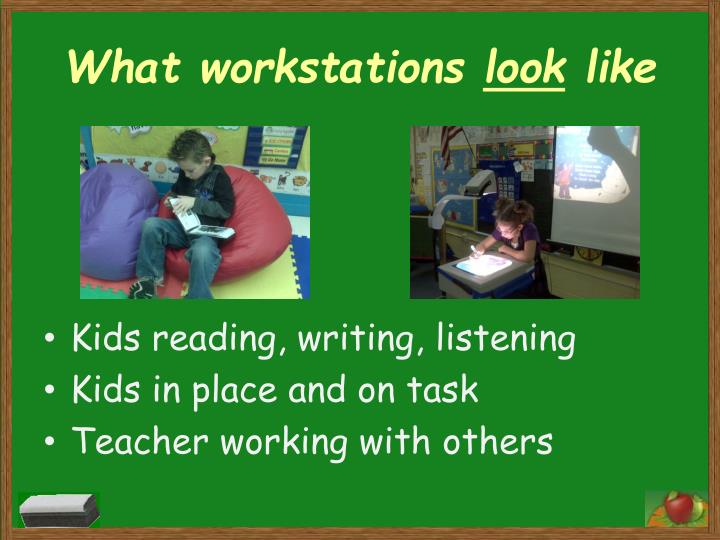 PPT - Kindergarten Workstations PowerPoint Presentation - ID:1808850