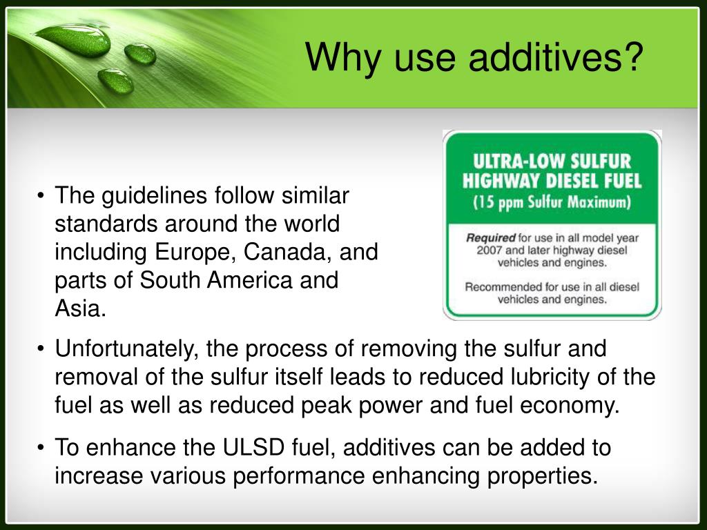 PPT - Diesel Exhaust Fluid & Diesel Fuel Additives PowerPoint ...