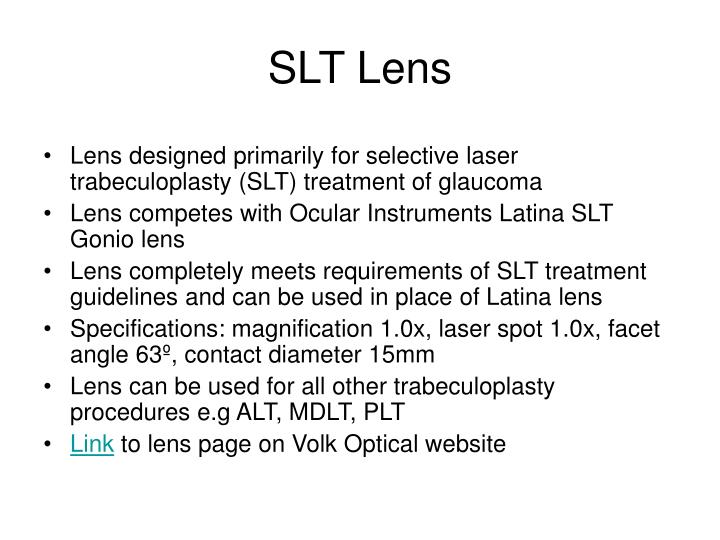 PPT - Volk Optical SLT Lens PowerPoint Presentation - ID:1808917