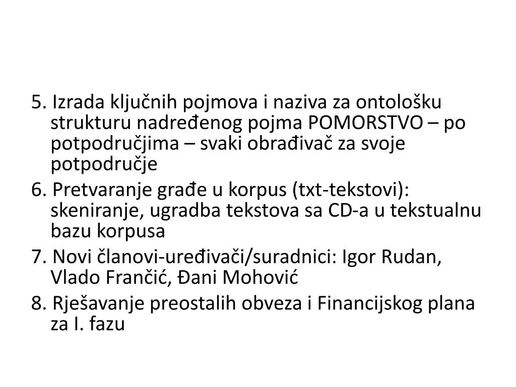 PPT - 2. radionica 16. p rosinca 2011. Pomorski fakultet Sveučilišta u Rijeci PowerPoint ...