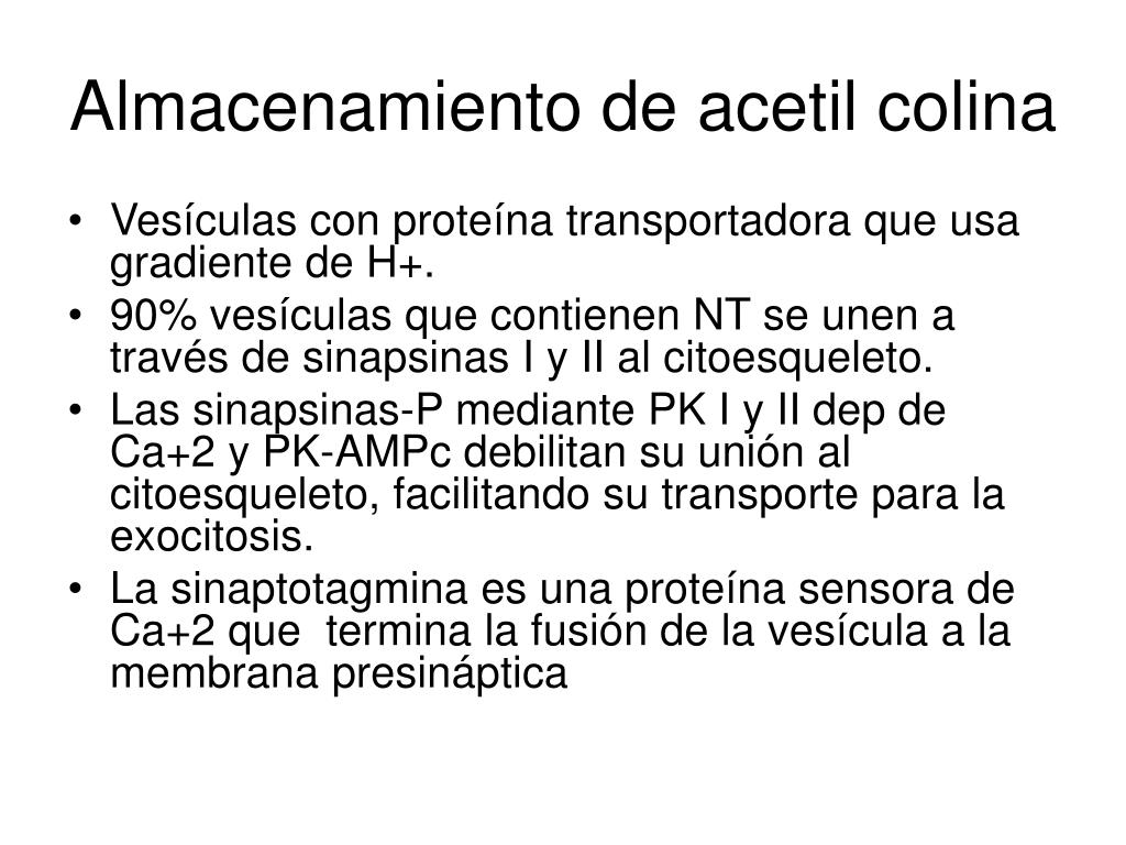 PPT - Neurobioquímica de la acetil colina y catecolaminas PowerPoint ...