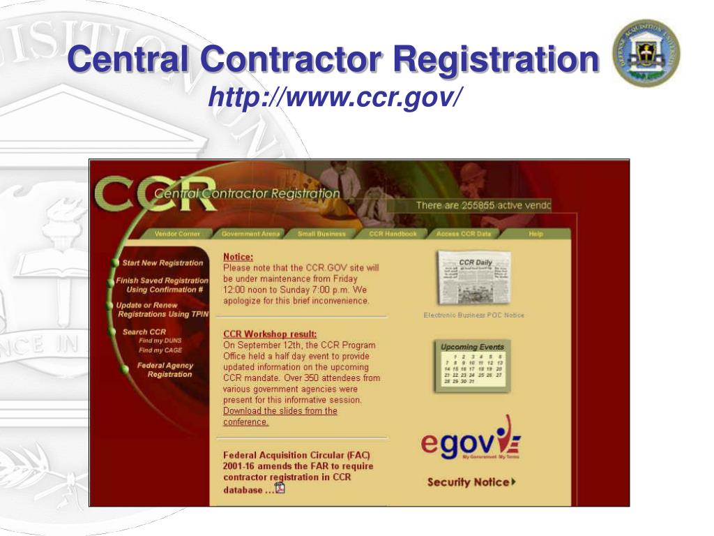 PPT - Processes and Opportunities in United States Contracting ...