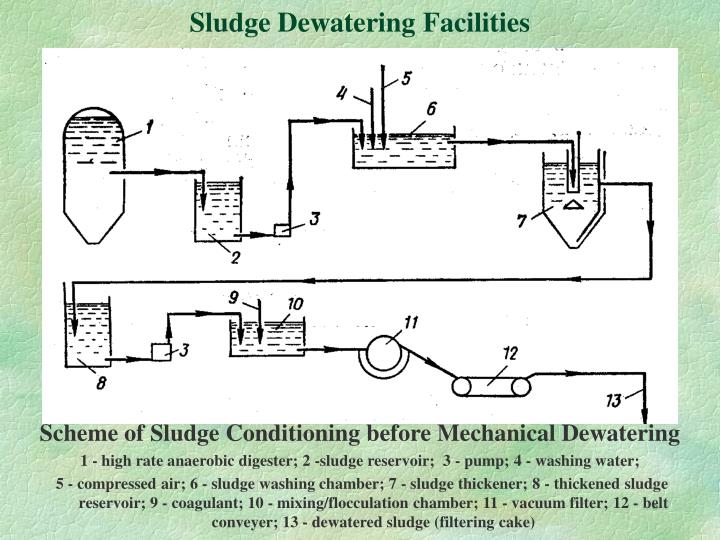 PPT - Processes of Sludge Treatment Sludge thickening Sludge ...