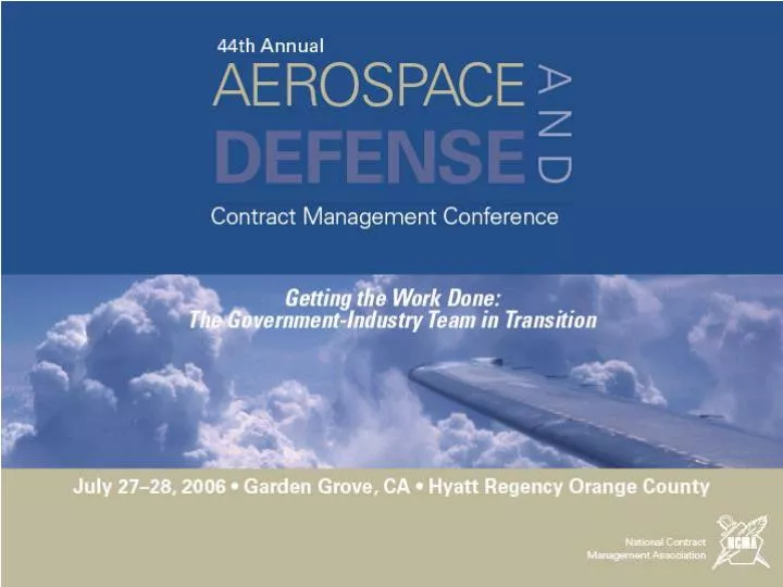 PPT - Debbie Tomsic, Office of the Secretary of Defense Dave Bachman ...