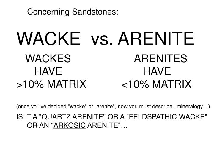 PPT - Classification of Siliciclastic Sedimentary Rocks PowerPoint ...