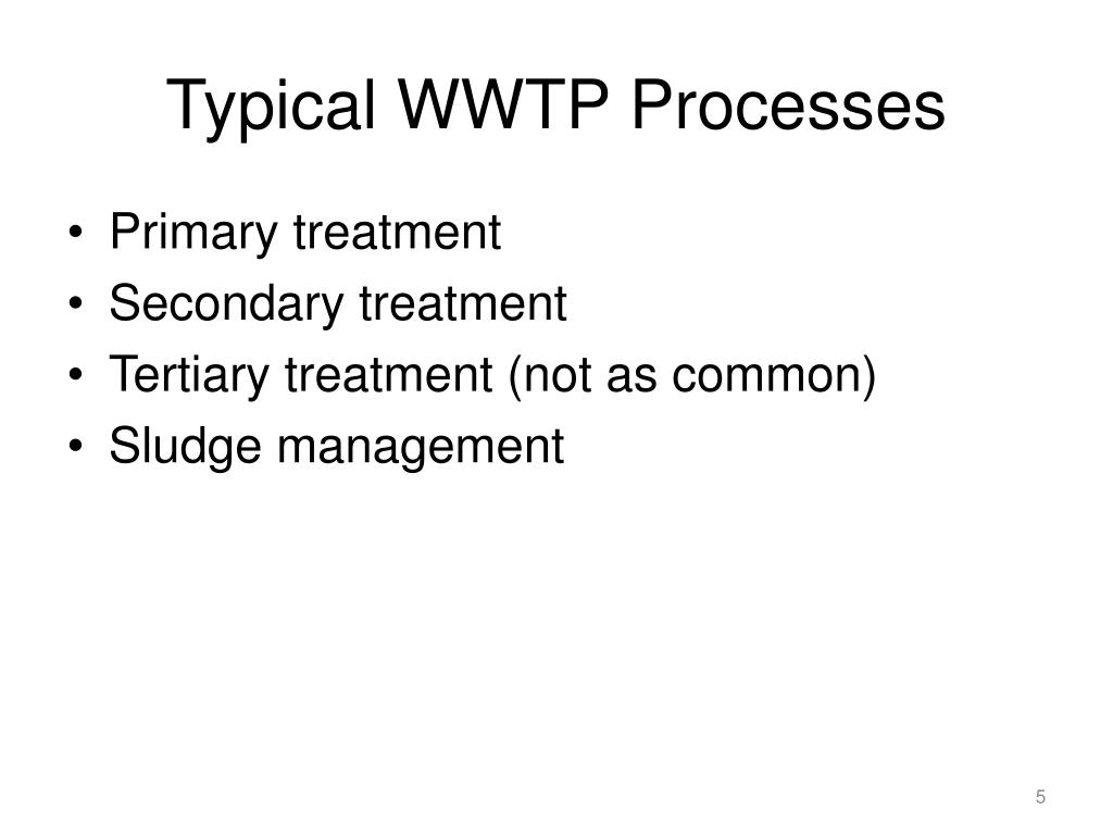 PPT - Wastewater Treatment Plants PowerPoint Presentation, free ...