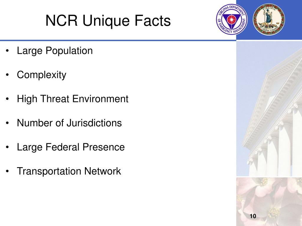 PPT - National Capital Region / VDEM Region VII Presentation PowerPoint ...